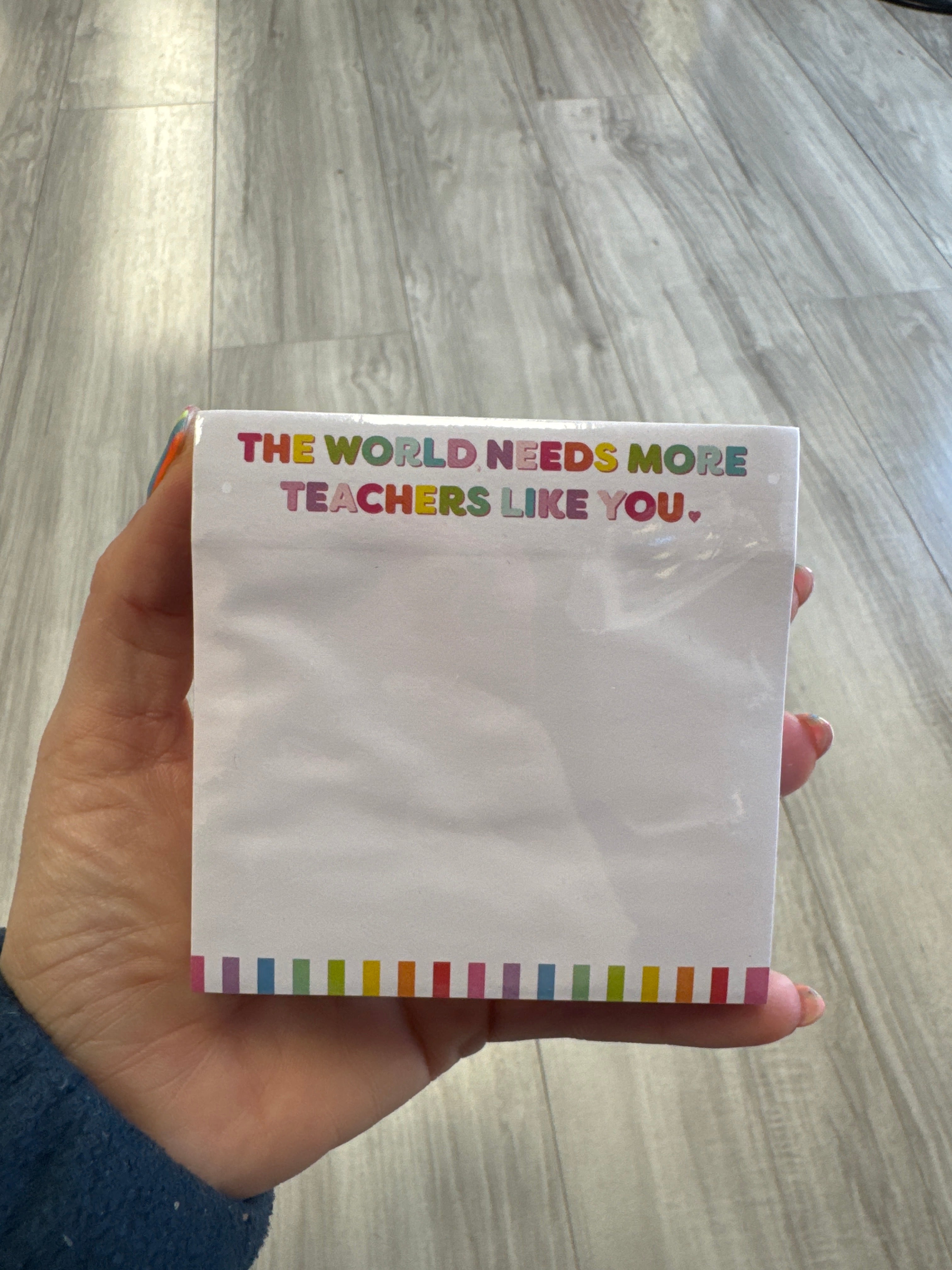 Best Teacher Ever Sticky Notes – The Magnolia